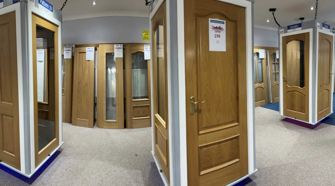 Accessible door design in the home and at work